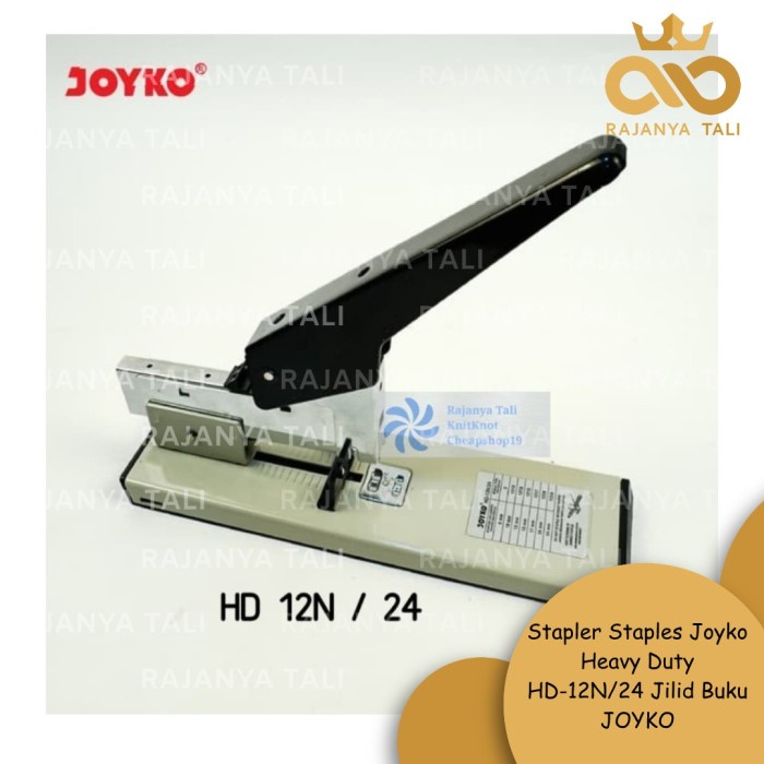 Jual Stapler Staples Joyko Heavy Duty HD-12N/24 Jilid Buku JOYKO ...