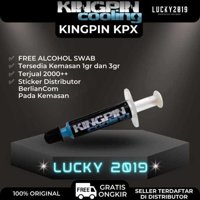 Jual Best Seller Kingpin Cooling Kpx 1.5Gr High Performance Thermal ...