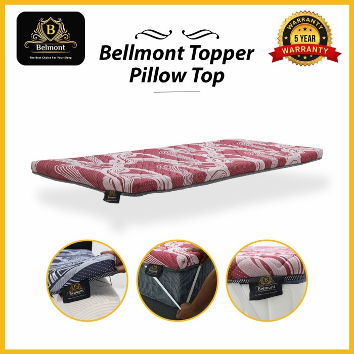 Jual Mattress Topper Custom 80 x 200 ( Lapisan atas Kasur / Spring Bed ...