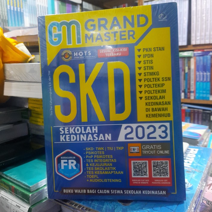Jual Original Buku Grand Master Skd Sekolah Kedinasan 2023 Shopee