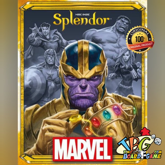 Jual Splendor Marvel Originalboard Game - Tbg Boardgame Store | Shopee ...