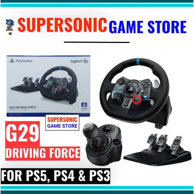 Jual Logitech'S G29 Driving Force Racing Wheel - Ps5, Ps4 & Ps3 ...
