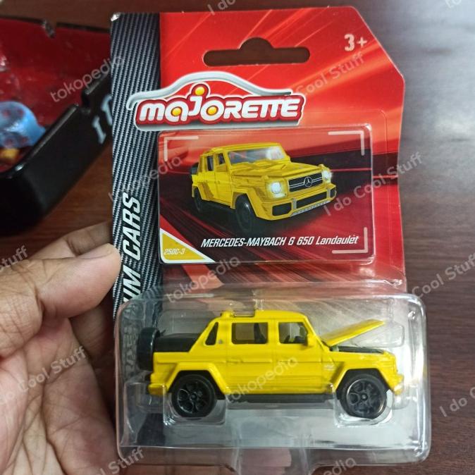 Jual majorette mercedes mercy maybach G 650 landaulet kuning rare ...