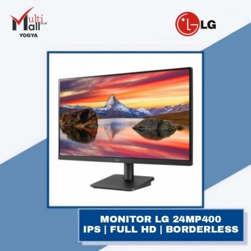 Jual LG Monitor 24MP400 IPS Full HD Bezelles Gaming LED 24" TKDN AMD ...
