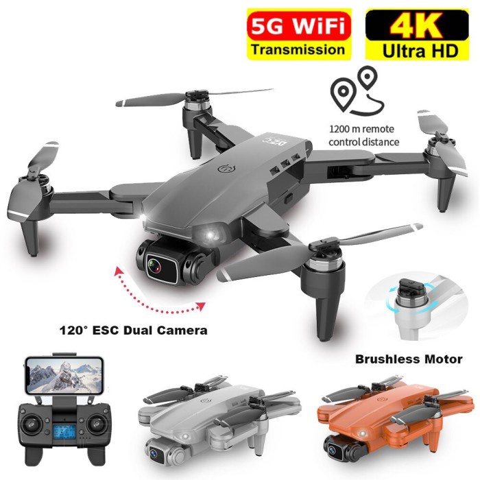 Jual Drokam Drone Camera L900 Pro Gps 4K Ultra Hd Wifi 5G Fpv 1,2 Km Vs ...