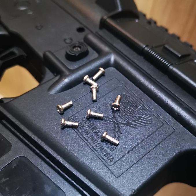 Jual Baut Bodi Magazin Airsoft M416 Dcobra D Cobra Sekrup Pengganti | Shopee Indonesia