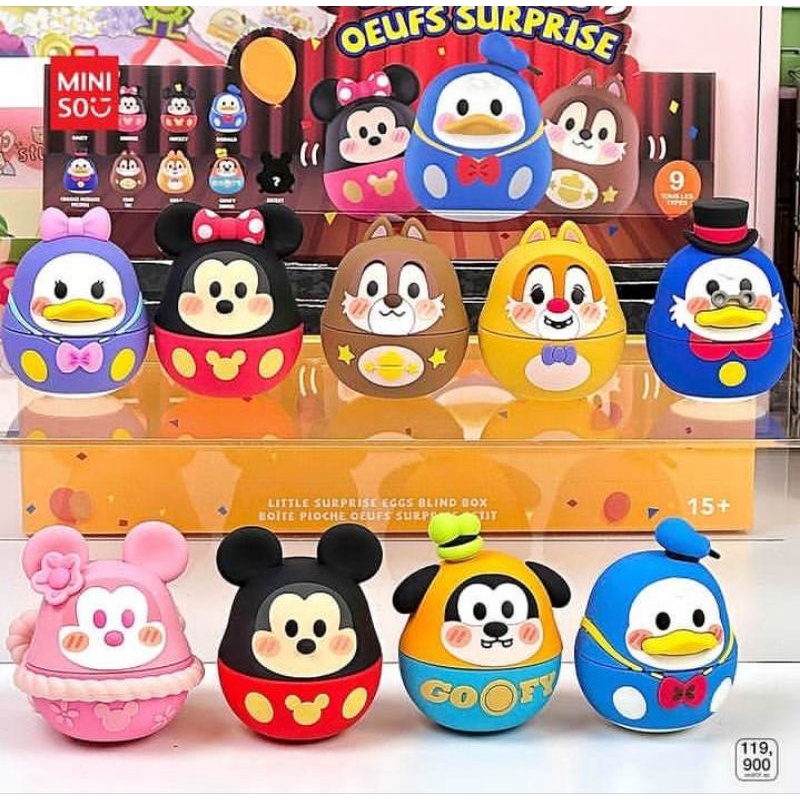 Jual MINISO Action Figure - Disney Little Surprise Eggs Blink Box ...