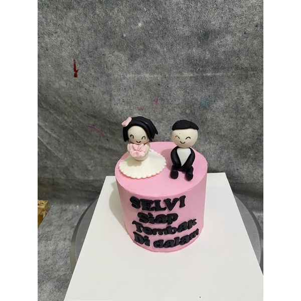 Jual cake bridal shower / kue bridal shower | Shopee Indonesia