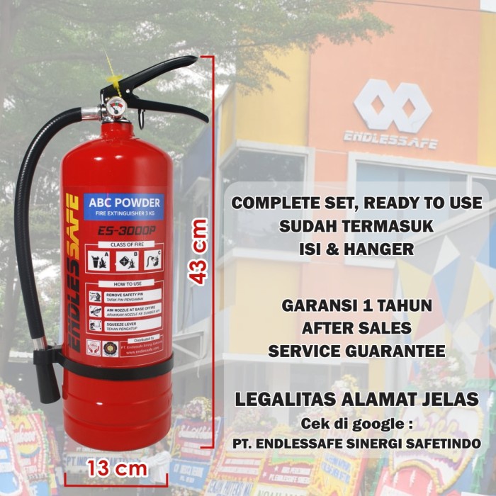 Jual Apar 3Kg Isi Abc Powder Komplit Set /Fire Extinguisher/ Tabung Pemadam | Shopee Indonesia