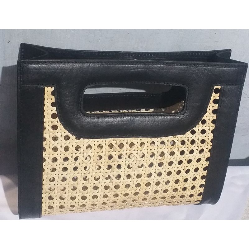 Jual tas kulit| tas webbing|handbag | tas rotan | rattan and leather ...