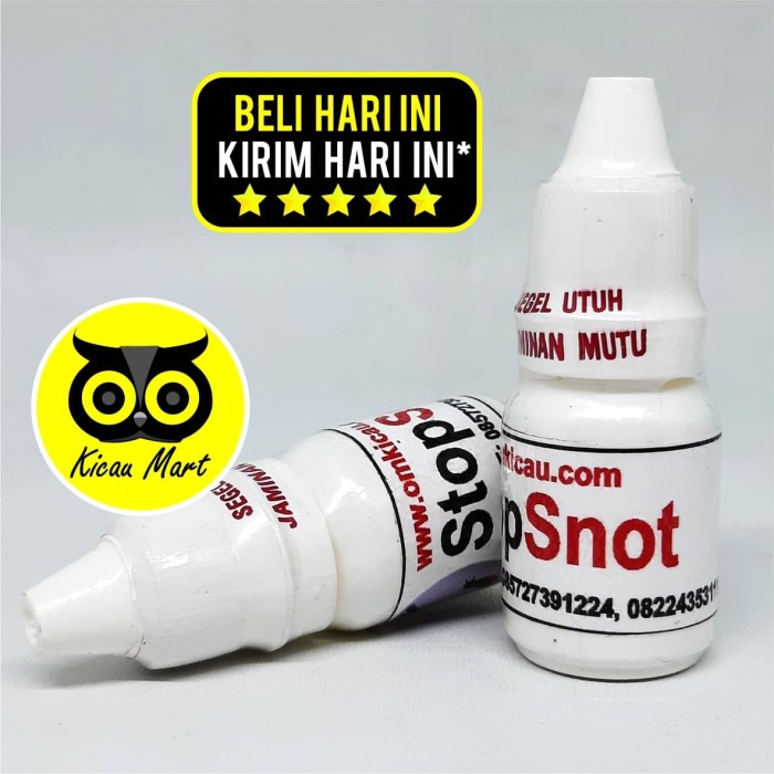 Jual OBAT BURUNG STOP SNOT OM KICAU ATASI MATA BENGKAK BERAIR MERAH ...