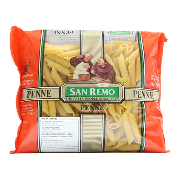 Jual SANREMO PENNE RIGANI 18 - PASTA | Shopee Indonesia