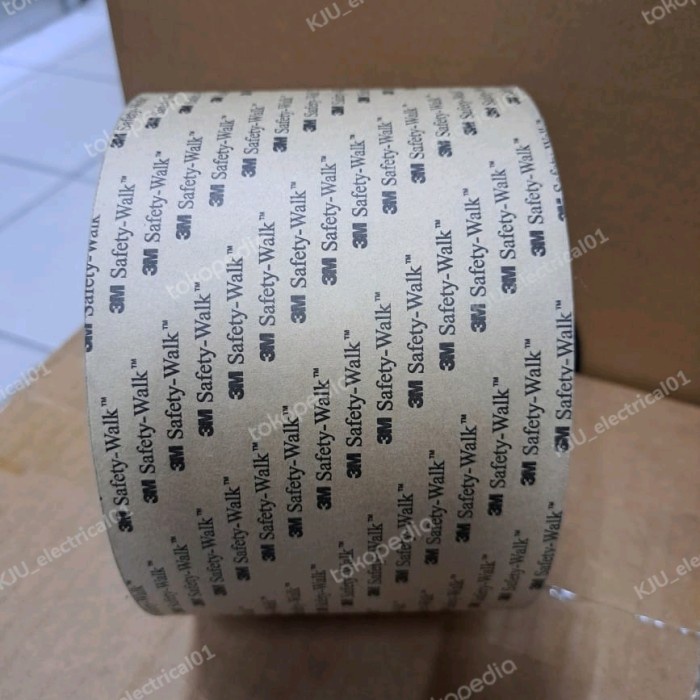 Jual Best Seller 3M Safety Walk 610 Black 4In X 18M | Shopee Indonesia