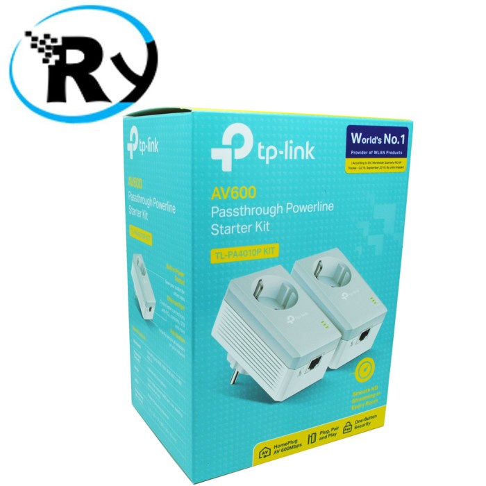 Jual Tp-Link Tl-Pa4010Pkit - Av500 Powerline Adapter With Ac Pass ...