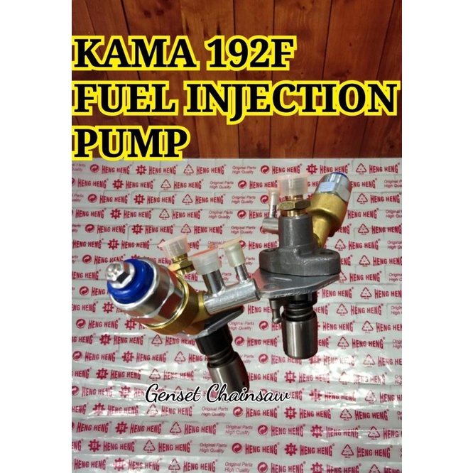 Jual 192F 192Fa Fuel Injection Pump W/ Selonoid 2 Pipe Genset Diesel ...