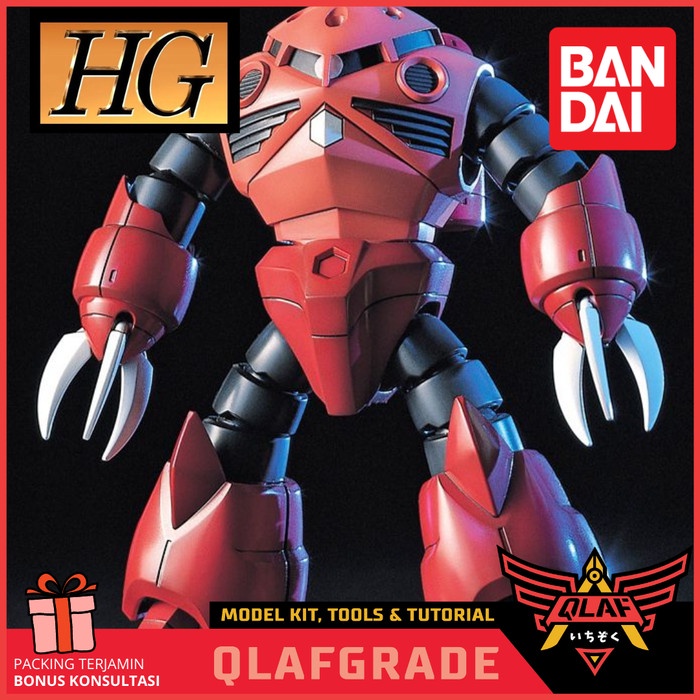Jual MUST HAVE!! HGUC MSM-07S Z'GOK CHAR'S CUSTOM BANDAI 1/144 HIGH ...