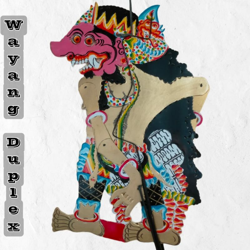Jual wayang kertas buto patih sabrangan | Shopee Indonesia