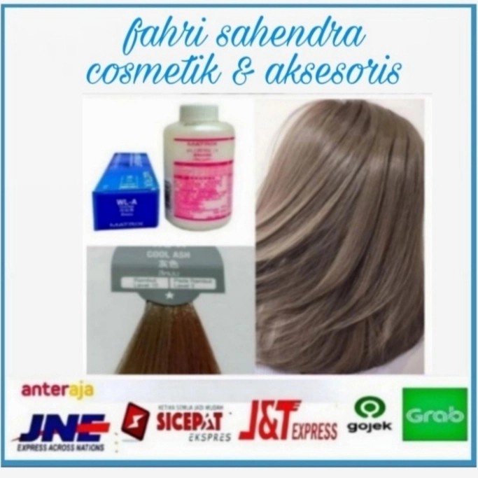 Jual Hair Color Matrix Pewarna Rambut Wl-A ( Cool Ash ) | Shopee Indonesia
