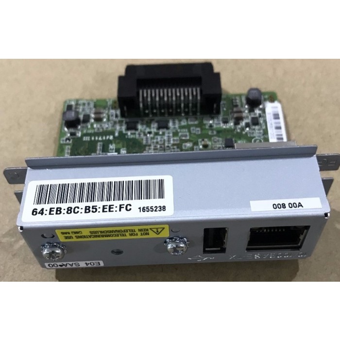 Jual ETERNET CARD INTERFACE LAN EPSON TMU220 TMT81 TMT82 PRINTER KASIR ...