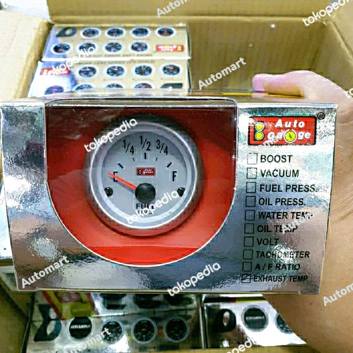 Jual Fuel Level indikator bensin solar Auto Gauge 2 inch Original ...