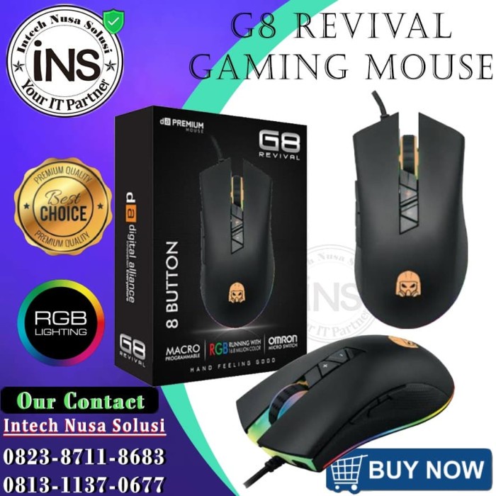 Jual Digital Alliance G8 Revival gaming mouse | Shopee Indonesia