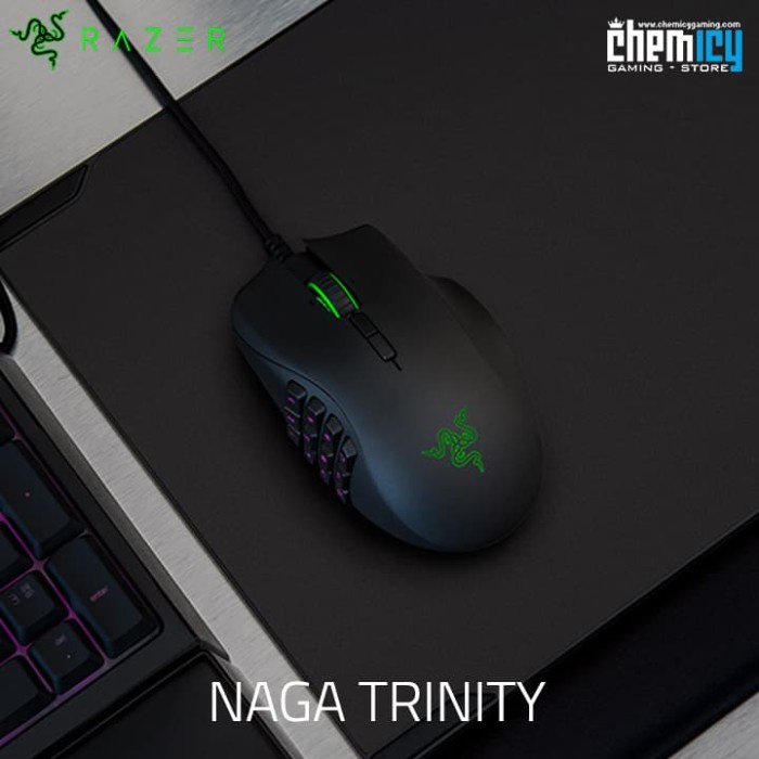 Jual Razer Naga Trinity MMO / MOBA Gaming mouse | Shopee Indonesia