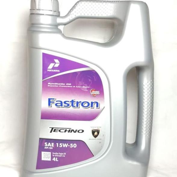 Jual Oli pertamina fastron techno ungu sae 15w-50 api sn galon isi 4 ...