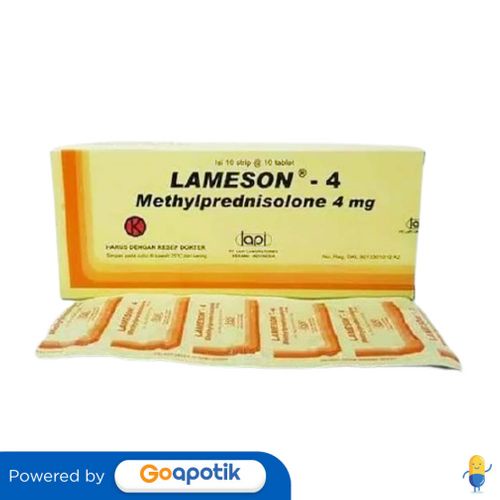 Jual LAMESON 4 MG BOX 100 TABLET | Shopee Indonesia
