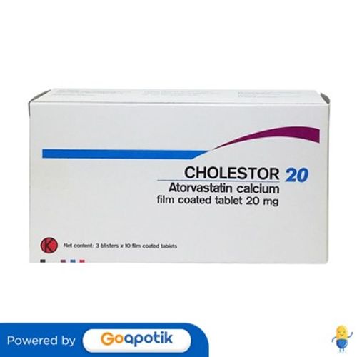 Jual CHOLESTOR 20 MG BOX 30 TABLET | Shopee Indonesia