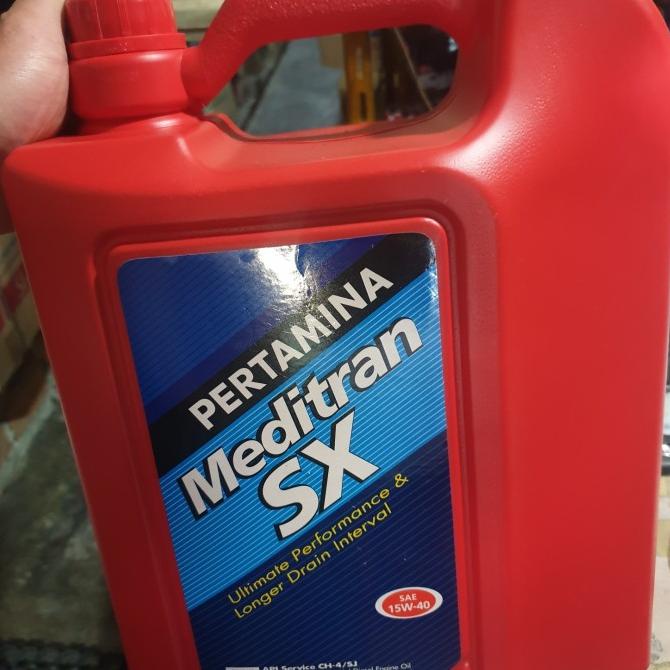 Jual 1 Galon Oli Mesin Pertamina Meditran SX SAE 15W-40 (10 Liter ...