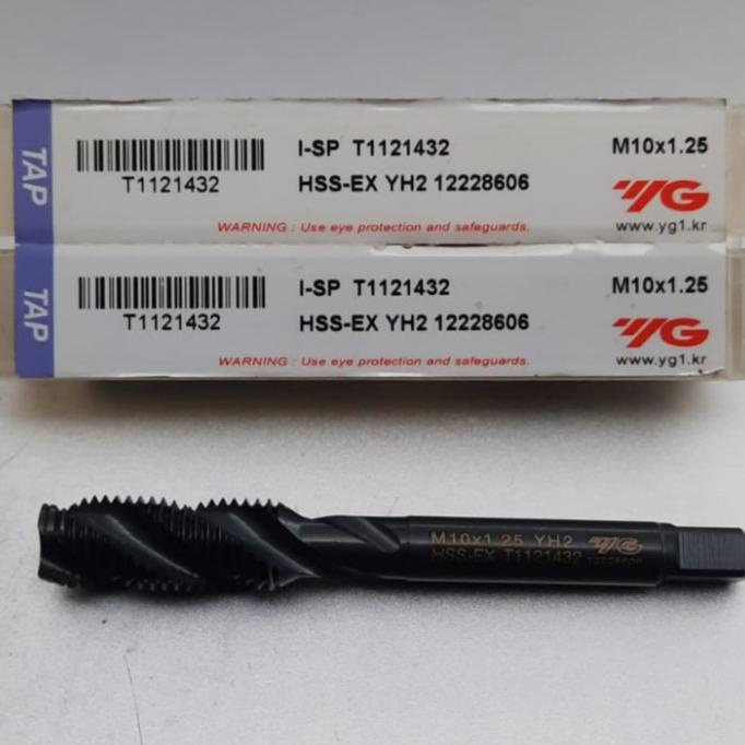 Jual SPIRAL FLUTE TAP MACHINE M10 X 1.25 HSS-EX YG-1 ( KOREA ) | Shopee Indonesia