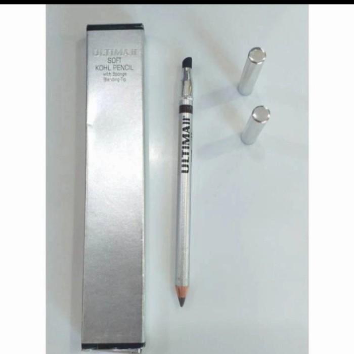 Jual Ultima Ii Eyebrow Soft Kohl Pencil With Sponge Blending | Shopee ...