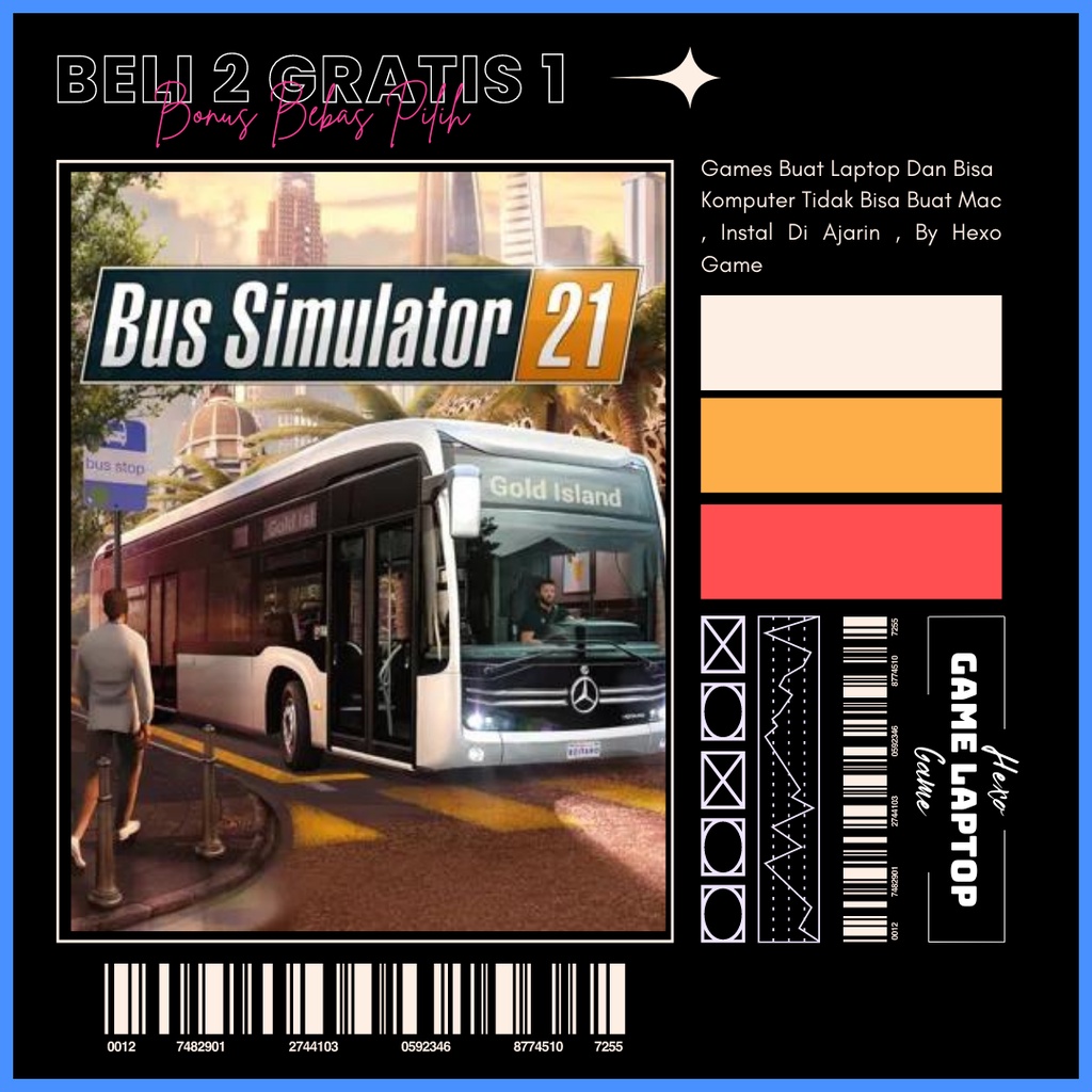 Jual BUS SUMULATOR 21 - GAME PC - GAME LAPTOP - LINK DOWNLOAD | Shopee ...
