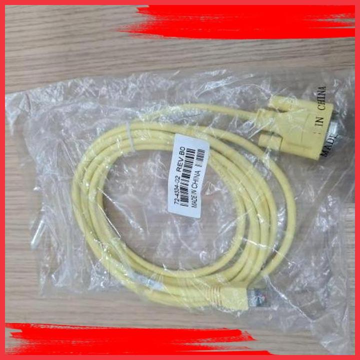 Jual (kcd) new cable cisco router/switch console cable 72-4334-02 9fet ...