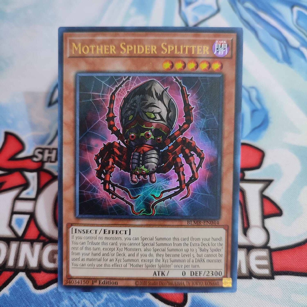Jual yugioh mother spider splitter BLMR ultra rare original | Shopee ...