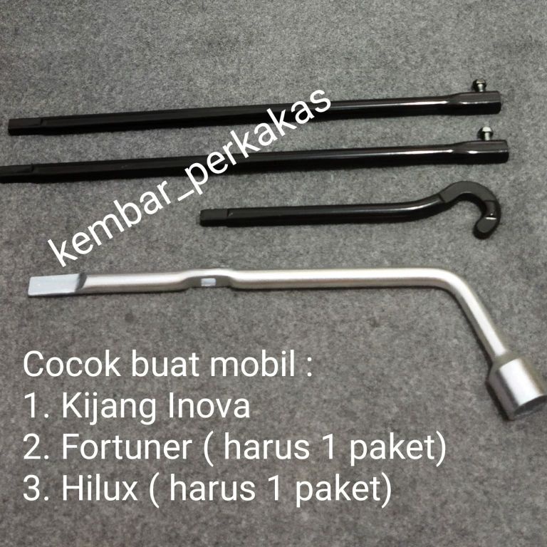 Jual Promo HEBOH Kunci roda 21 mm & handle set pemutar dongkrak ...