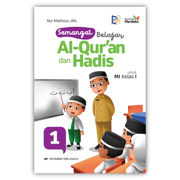 Jual 0092970180 - BARU & ORIGINAL BUKU SEMANGAT BELAJAR AL-QURAN & HADIS MI KELAS 1 KURIKULUM ...
