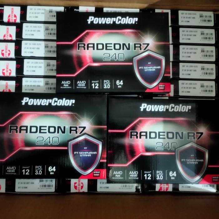 Jual Graphic Card / Vga Amd Radeon Powercolor R7 240 2Gb Ddr5 64Bit ...
