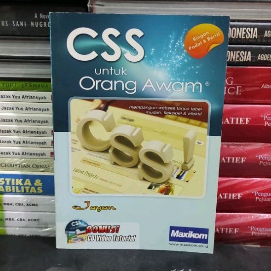 Jual BUKU ORIGINAL CSS untuk Orang Awam Jayan tanpa CD Bekas | Shopee ...