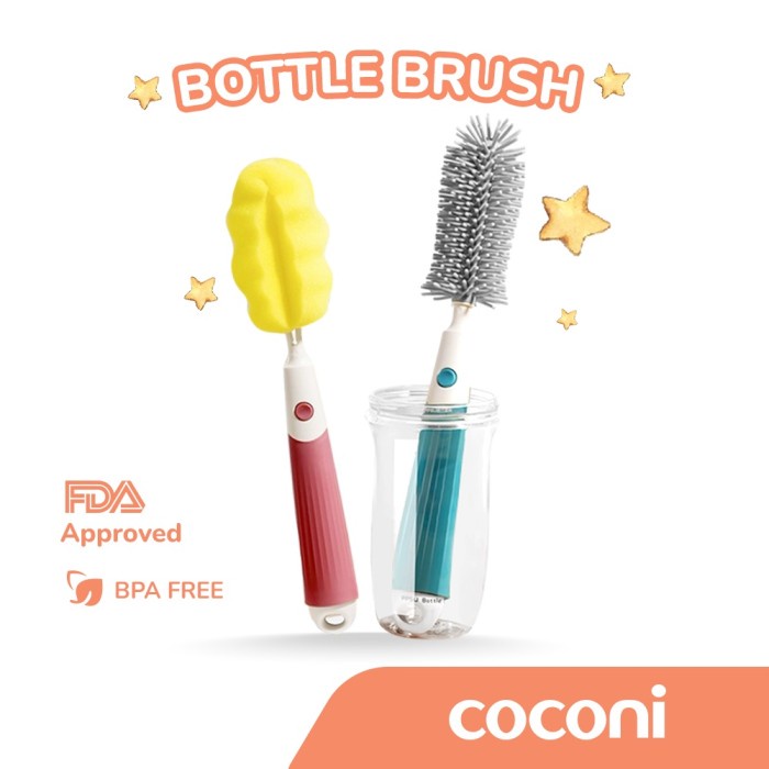 Jual Coconi Baby Bottle Brush Complete Set | Shopee Indonesia