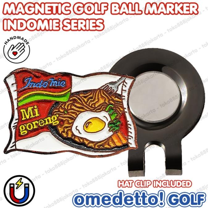 Jual INDOMIE MAGNETIC GOLF BALL MARKER WITH MAGNET HAT CLIP | Shopee ...