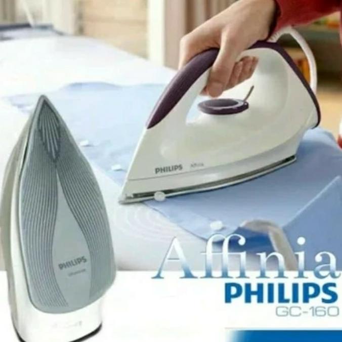 Jual Terbaik Setrika Philips Affinia Dry Iron Gc160 Gosokan Philips Gc ...
