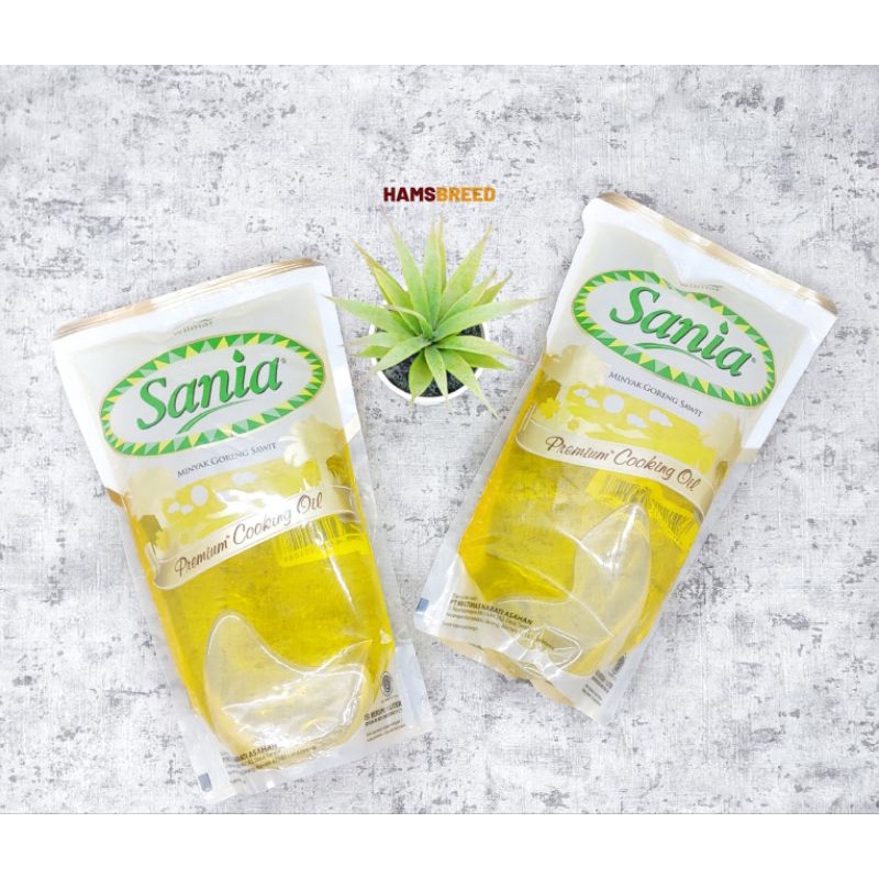 Jual SANIA Minyak Goreng Sawit 1 Liter Pouch Original Premium Cooking ...