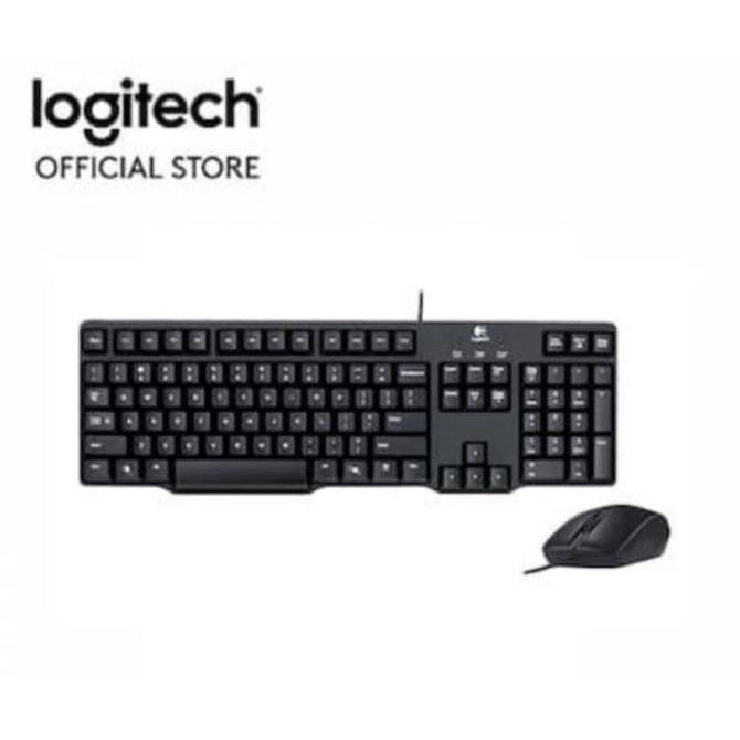 Jual KEYBOARD / MOUSE + KEYBOARD (PS2) LOGITECH MK100 CLASSIC | Shopee ...