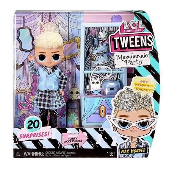 Jual LOL SURPRISE TWEENS MASQUERADE PARTY FASHION DOLL MAX WONDER ...