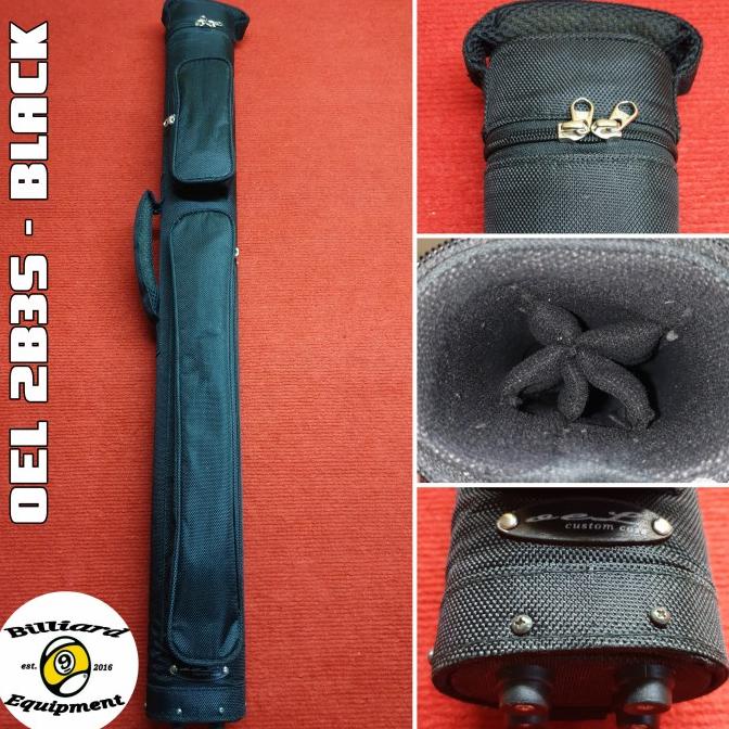 Jual Oel Custom Case 2x3 - Black | Tas Billiard | Cue Case Billiard ...