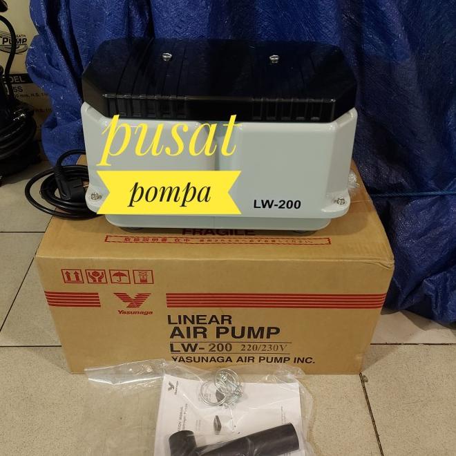 Jual Pompa Aerator Air Pump Pompa Udara Yasunaga Lw-200 U/Kolam Ikan ...