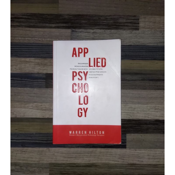 Jual APPLIED PSYCHOLOGY | Shopee Indonesia Jual APPLIED PSYCHOLOGY | Shopee Indonesia