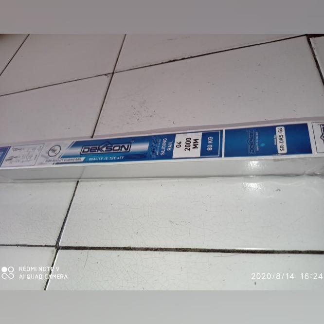 Jual Rel Sleding Dekson G4(200Cm/2M)/Rell Pintu Geser/Rel Gantung ...