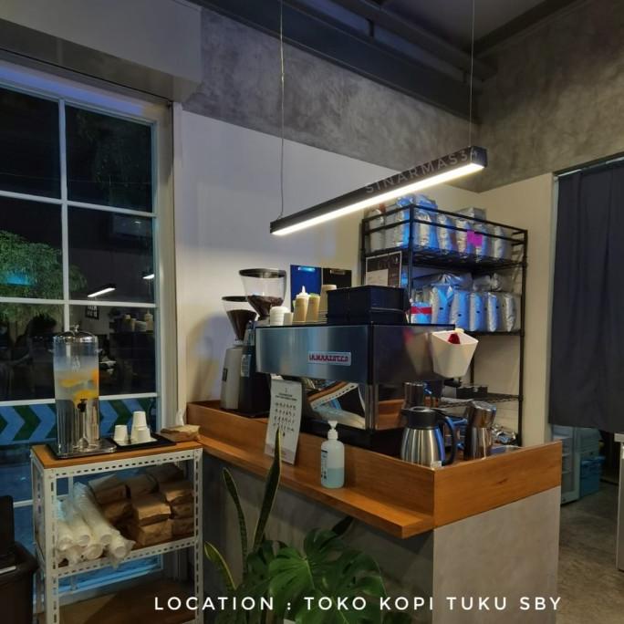 Jual Lampu Gantung Kantor Office Balok TL LED 7x120cm Modern Plafon ...